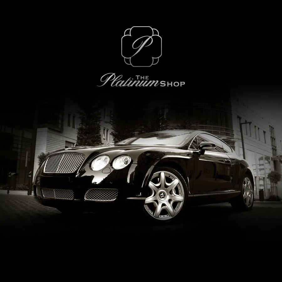 The Platinum Shop for Luxury Items full branding by UBlac